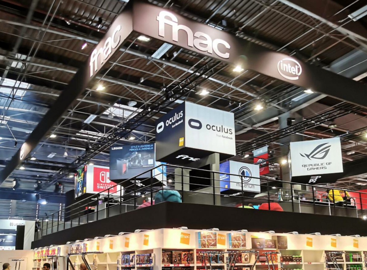 Fnac crée l'événement a la Paris Games Week 2019